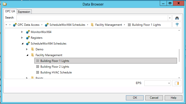 ValueSet Tags Tab in ScheduleWorX64