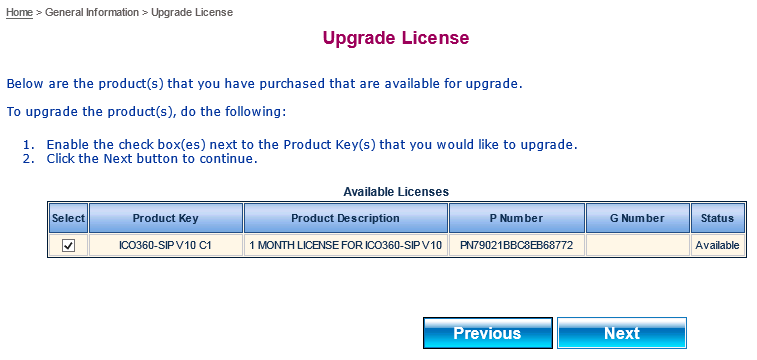 Using the ICONICS Web Licensing Utility to Upgrade a License