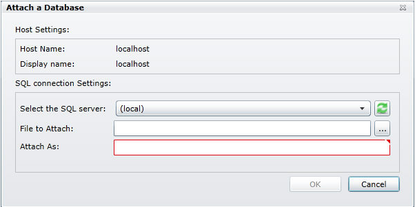 Attaching An Existing Sql Server Configuration Database Using Snmp 8015