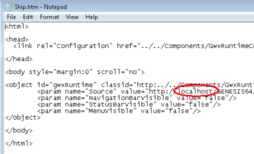 View Local and Remote Sample HTM Files in Internet Explorer