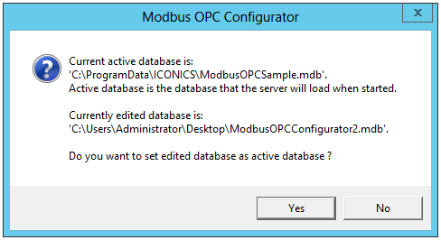 Activating the Database