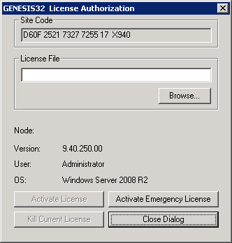 Using the ICONICS Web Licensing Utility for Software Key License