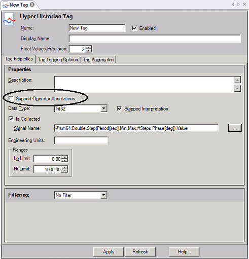 Hyper Historian Quick Start