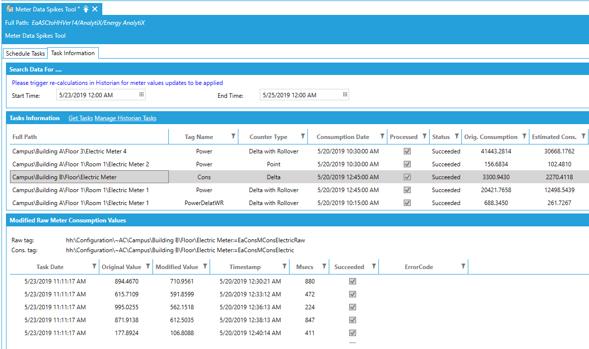 Working with Energy AnalytiX Runtime Modules